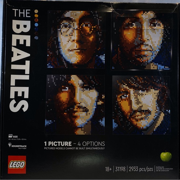 Lego | Accents | Lego Beatles Build A Portrait Collection New Just Box ...